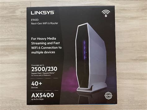 LINKSYS E9450 Next Gen WiFi 6 Router Computers Tech Parts Accessories Networking On