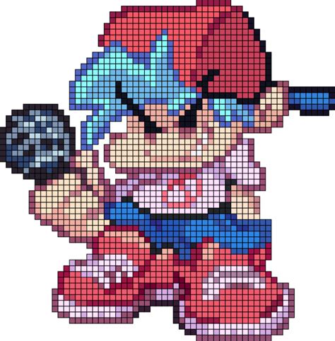 Friday Night Funkin Pixel Art Revista Pixel Art