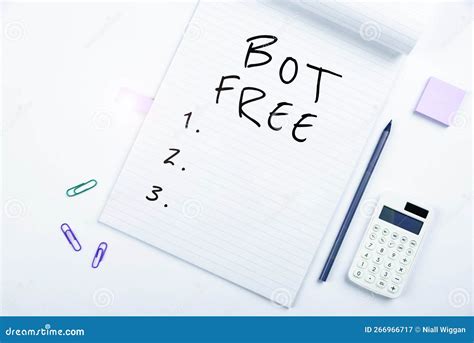 Conceptual Display Bot Free Business Concept A Computer Program That