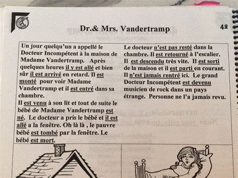 Mastering The Passé Composé With Dr And Mrs Vandertramp A