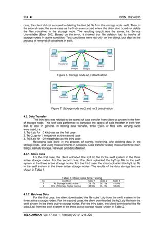 Private Cloud Storage Implementation Using OpenStack Swift PDF Cloud Computing Internet