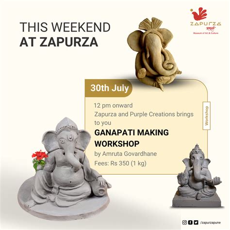 Ganapati Making Workshop Zapurza Museum Of Art And Culture
