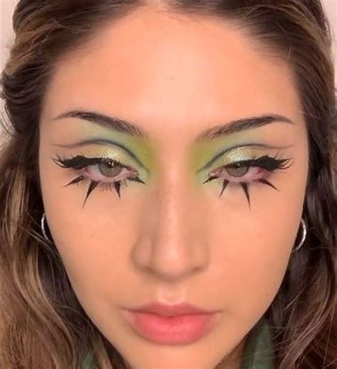 Green Makeup 2022 Идеи макияжа Художественный макияж глаз Красочный