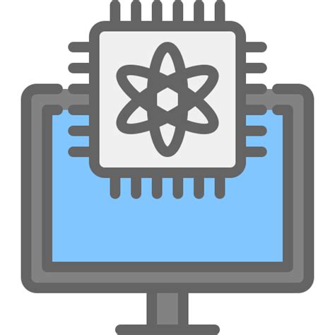 Quantum Computing Generic Color Lineal Color Icon Freepik