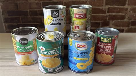 I Tried 6 Canned Pineapple Brands And One Was Hands Down Best
