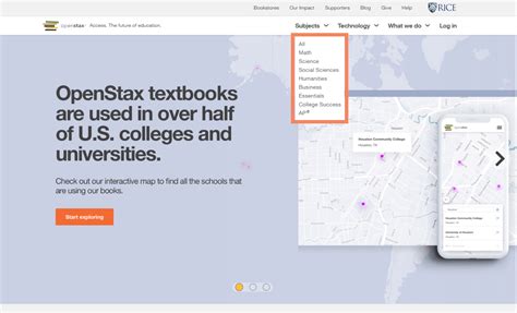 locating the openstax textbooks