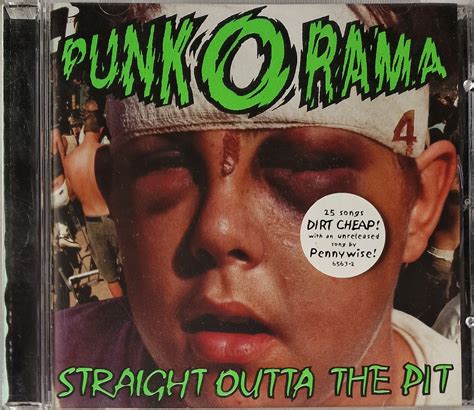 Punk O Rama 4 Straight Outta The Pit Pennywise Rancid Bad Religion Cd