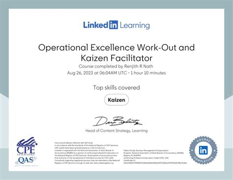 renjith r nath on linkedin certificate of completion