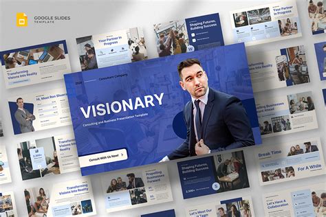 Business Consulting Google Slides Template Nulivo Market
