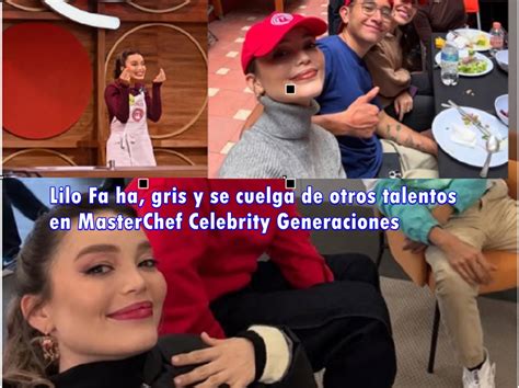 Lilo Fa Ha Pasado Sin Pena Ni Gloria En Masterchef Celebrity Más Que