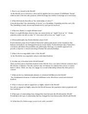 Quiz 3 Docx 1 How Is Sex Viewed In The TWorld In The TWorld Sex Is Viewed As A Drive And An