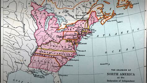 Original 13 Colonies With Western Reserves [1092 × 1684] 46 Off