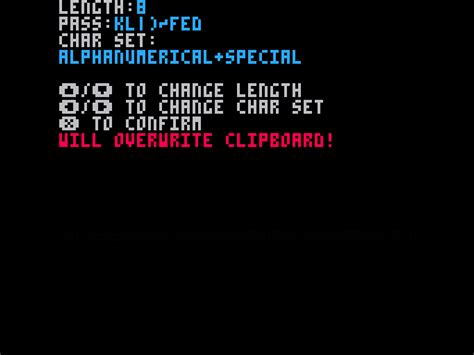 Random Password Generator