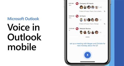 Microsoft Outlook Para Ios Gana En Nuevas Capacidades Por Voz