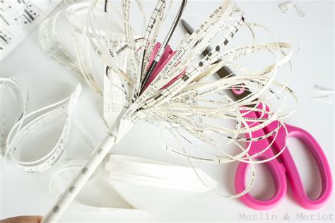 DIY Paper Fireworks Flower Tutorial Muslin And Merlot