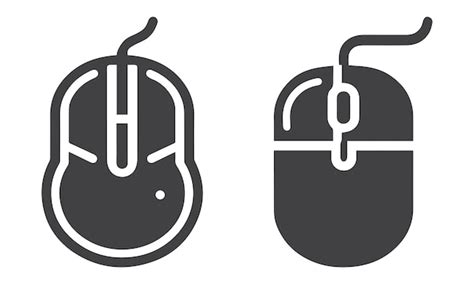 Premium Vector Computer Mouse Icon In Flat Style Cursor Vector