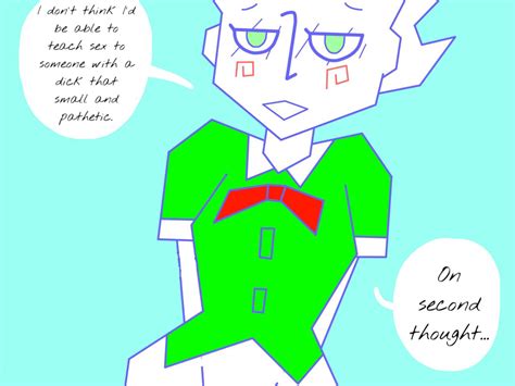 Rule 34 Condescending Green Eyes Implied Penis Making Fun Of Offscreen Character Pov Rejection