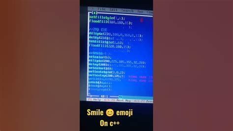 Smile 😊 Emoji In C Programming Coding Cs Iitjee C Iit