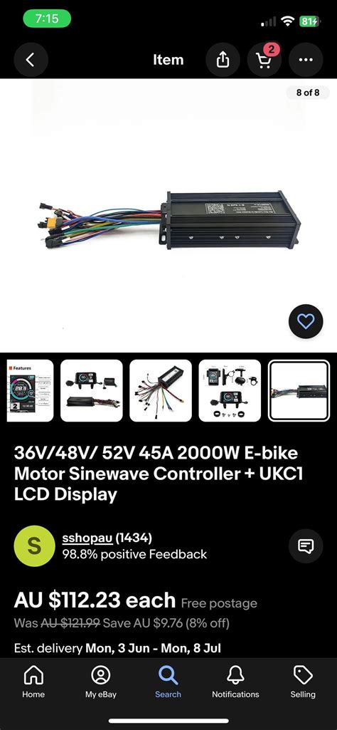 2kw Controller Work With Sw900 Display Rebikes
