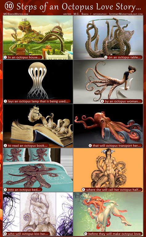 10 Steps Of An Octopus Love Story Writerspayitforward