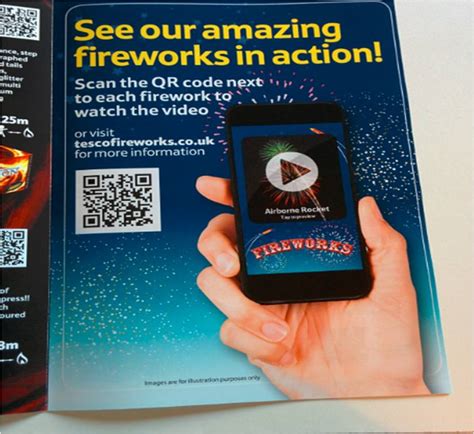 Shoppers Use Qr Code To Bring Fireworks To Life Scanbuy