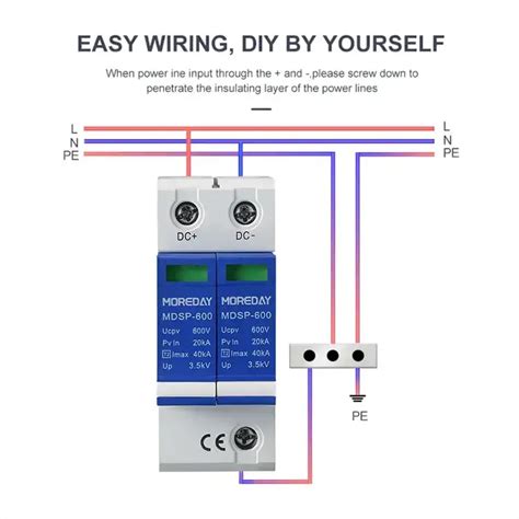 Dc Spd Type 2 600v 1000v Iec Robust Surge Protection For Dc Systems