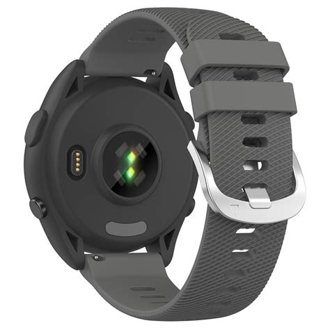 Bracelet De Montre En Silicone Pour Garmin Forerunner 165 165 Music