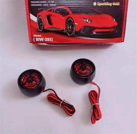 Tweeter Hollywood Hw 251 Sparkling Gold Hollywood Tweeter Hw 251 Gold Tweeter Hw 251 Red