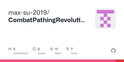 GitHub Max Su CombatPathingRevolution