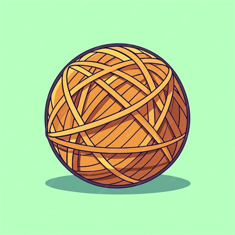 Ball Of String Clip Art And Vector Design With A White Background
