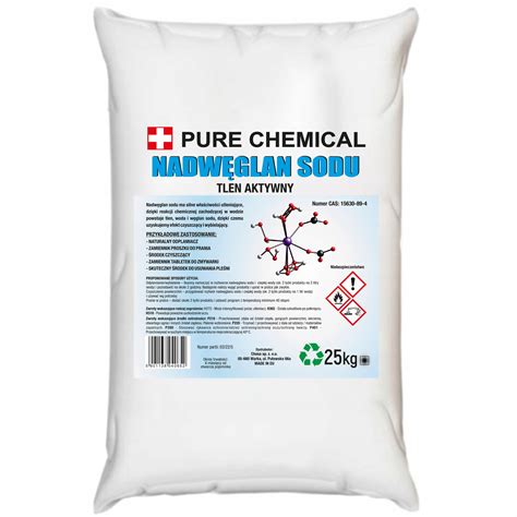 Nadwęglan Sodu Aktywny Tlen Pranie Czyszczeni 25 Kg 5901138041970