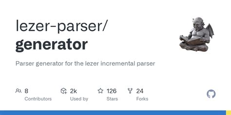 Github Lezer Parsergenerator Parser Generator For The Lezer