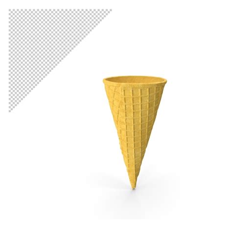Empty Ice Cream Cone Png