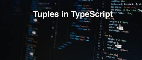 Tuples In Typescript Dev Community
