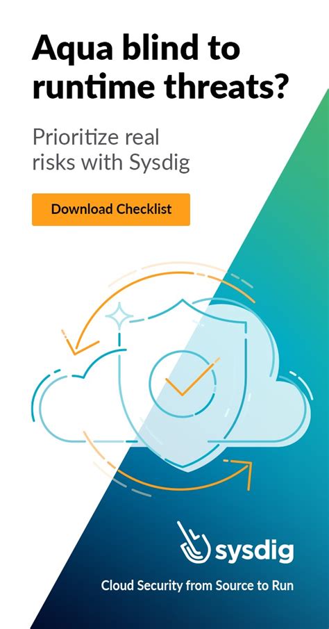 sysdig on linkedin guide container security comparison checklist