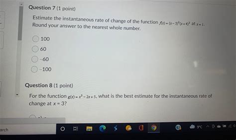 Solved Question 9 1 point бх For Ax X 2 determine the Chegg com