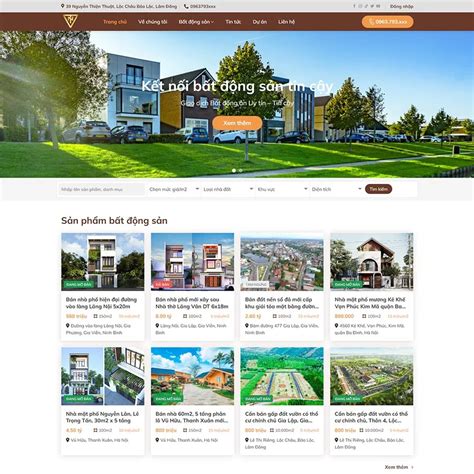 source code mẫu website bất động sản 36 chuẩn đẹp 2025 themevip