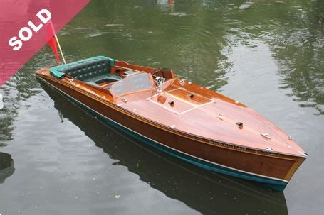 Classic Wooden Speed Boats At Peter Freebody And Co