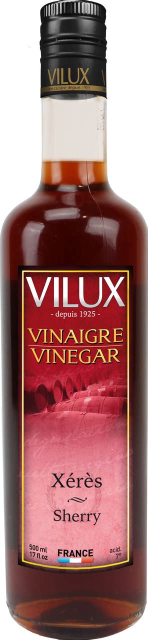 Vilux Xérès Sherry Vinegar 50cl Simply Gourmand