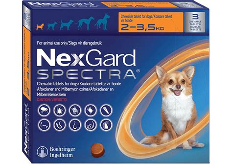 NexGard Spectra 2-3,5kg 1 tableta - PET SHOP CUPRIJA |OSKAR| HRANA ZA ...
