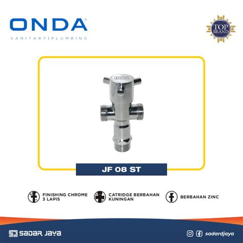 Onda Jf 08 St Stop Kran T Cabang Shower 12″ Sadar Jaya Komputer