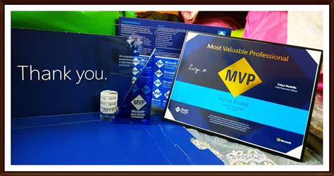 Microsoft MVP Award 2018 Asma S Blog