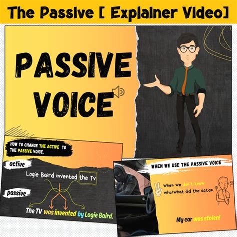 The Passive Voice Grammar Summary Explainer Video By English With Jag