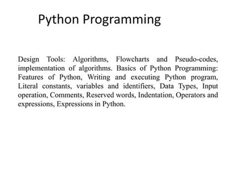 Python Revision Tourpptx Class 12 Python Notes Pptx Programming
