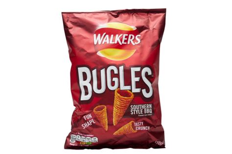 Walkers Bugles Southern Style Bbq Snacks 110g