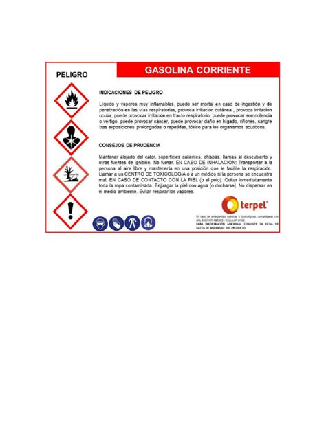 Etiquetagasolina Pdf