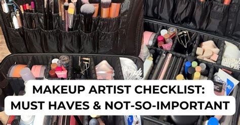 Makeup Artist Kit Checklist Mua Kit Essentials Real Beauty School