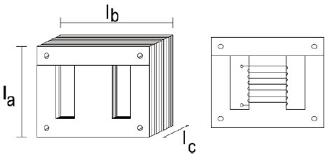 Shell Type Transformer Download Scientific Diagram