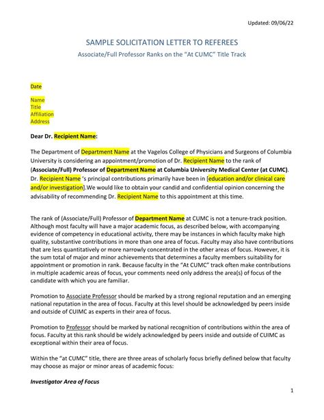 Free Printable Solicitation Letter Templates Word Pdf Sample