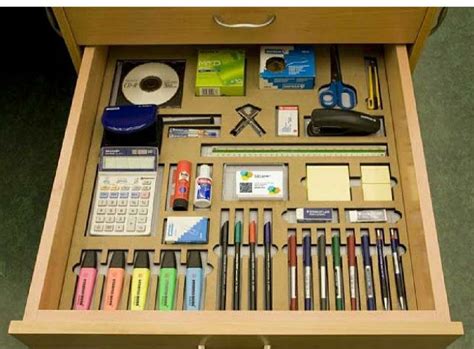 5s Methodology Standardized Office Organization Diy Desk Organization